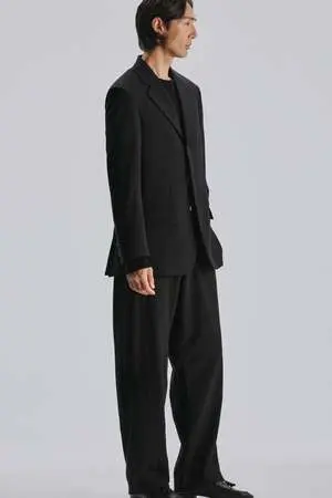 THE ROW Wren Pinstriped Wool Single-breasted Jacket