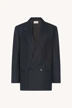 THE ROW Yani Jacket - Dark Navy