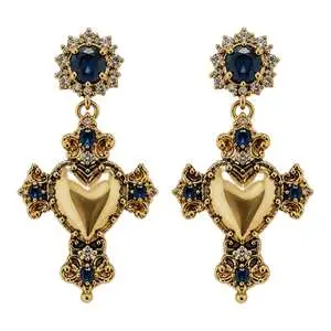 VSTYLE Luce Sacro Cuore Earrings - Gold