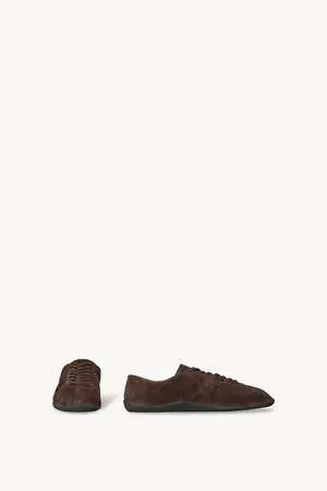 THE ROW Clement Sneakers - Medium Brown
