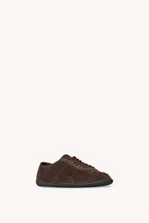 THE ROW Clement Sneakers - Medium Brown