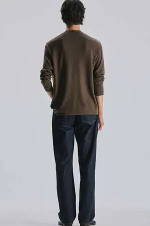 THE ROW Nabuk Sweater - Concrete