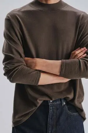 THE ROW Nabuk Sweater - Concrete