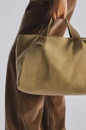 THE ROW Medium Brian Tote Bag - Beige