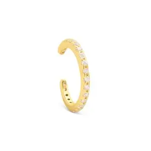 ESTERAH Pavé Ear Cuff - Gold