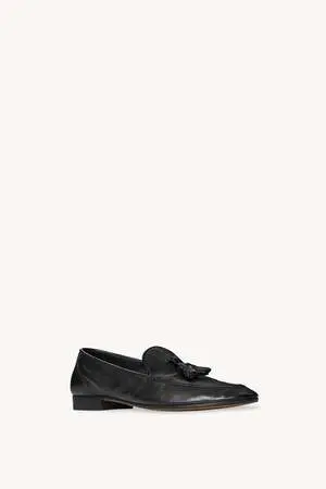 THE ROW Caden Loafer - Black