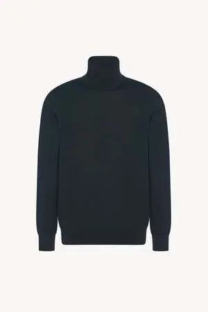 THE ROW Adlan Turtleneck - Black