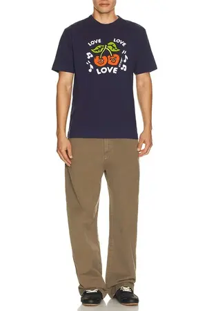 Kenzo Loves Classic T-shirt In Blue