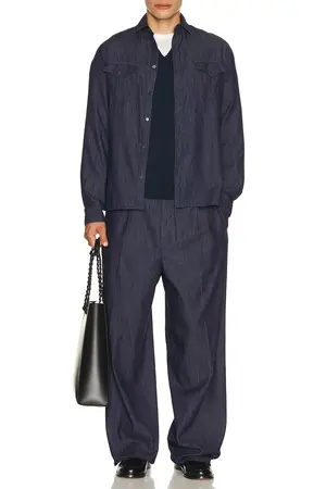JIL SANDER Shirt In Denim-dark