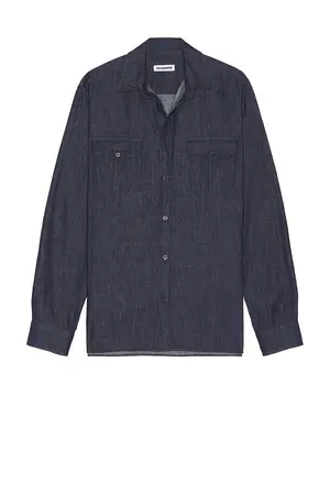 JIL SANDER Shirt In Denim-dark