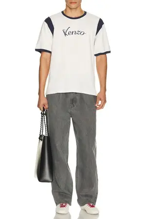 Kenzo Varsity Classic T-shirt In White