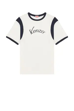 Kenzo Varsity Classic T-shirt In White