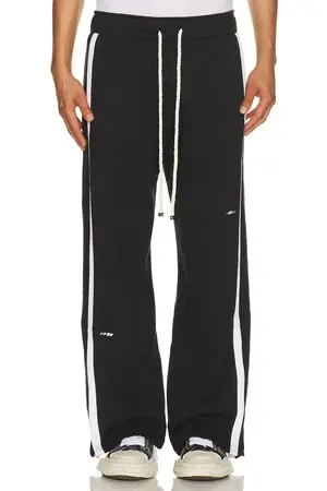 NAHMIAS Repaired Track Pant In Black