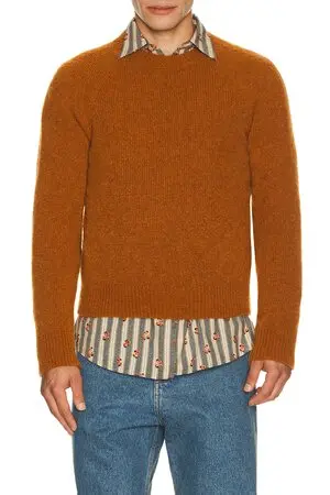 Dries Van Noten Melbourne Sweater - Rust