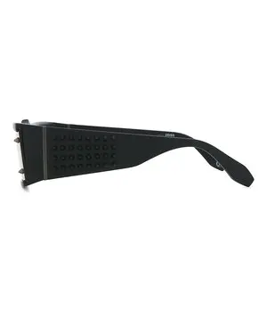 CHRISTIAN LOUBOUTIN Rectangular Acetate Sunglasses - Black