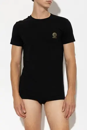 Versace 2-pack Of Cotton T-shirts