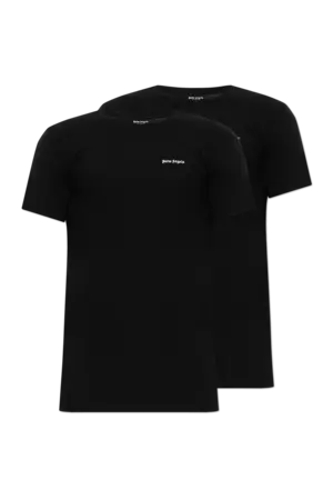 Palm Angels 2-pack Of T-shirts - Black