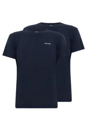 Palm Angels 2-pack Of T-shirts - Navy Blue