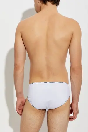 Dsquared2 Cotton Briefs With Logo