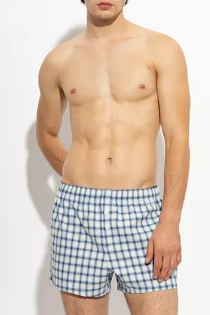 MAISON MARGIELA Boxers With A Check Pattern