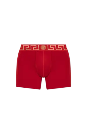 Versace Cotton Boxers With Logo