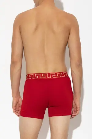 Versace Cotton Boxers With Logo