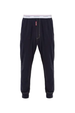 Dsquared2 Cotton Trousers From The `underwear` Line