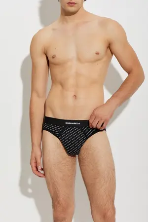 Dsquared2 Cotton Briefs With Monogram