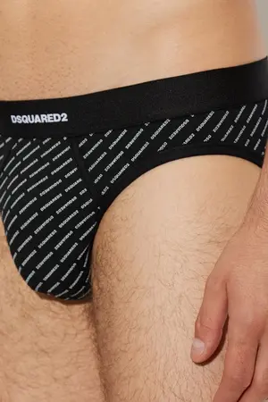 Dsquared2 Cotton Briefs With Monogram