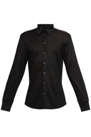 Dolce & Gabbana Silk Shirt - Black