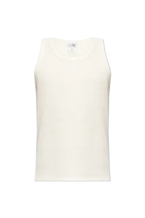 MAISON MARGIELA Lingerie-style Sleeveless Top - Cream