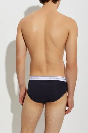Dsquared2 Cotton Briefs With Logo