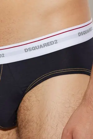 Dsquared2 Cotton Briefs With Logo