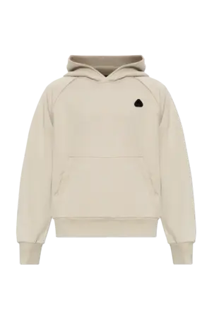Moose Knuckles Logo Hoodie - Cream