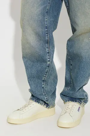 AUTRY Lace-up Sneakers - Cream
