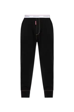 Dsquared2 Cotton Trousers From The `underwear` Line