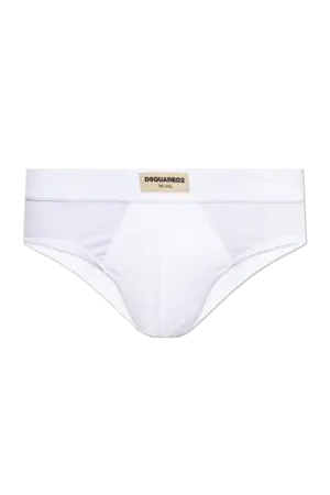 Dsquared2 Briefs With Logo - White