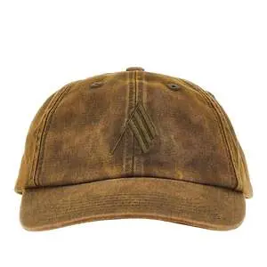 Attico Baseball Cap With Logo Embroidery - Green