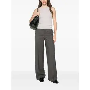 LISA YANG Grey Tops Vests & Tank Tops