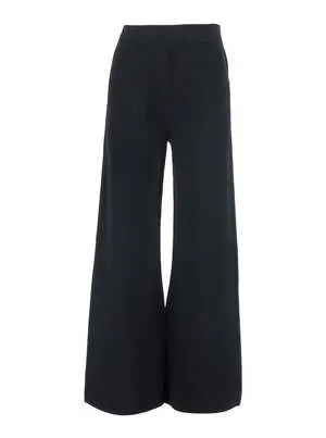 Max Mara Mxmfaida Tech Fabric High Waisted Pants - Multicolor