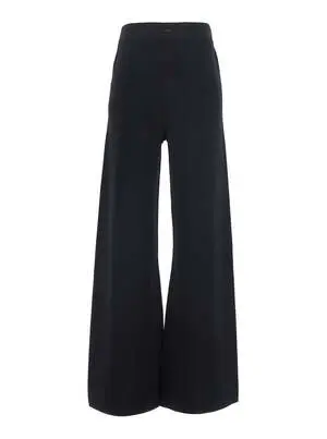 Max Mara Mxmfaida Tech Fabric High Waisted Pants