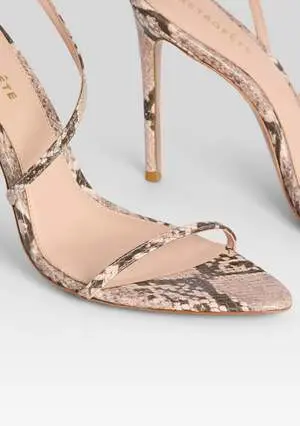 Retrofete Naomi High Heel Sandals - Python