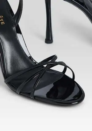 Retrofete Anabel High Heel Sandals - Black