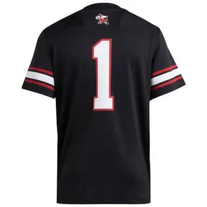 Adidas Louisville Cardinals Premier Strategy Jersey By - Black