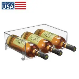 IDESIGN Stackable 3-section Bottle Holdermade