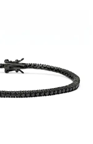 NIALAYA JEWELRY Mini Tennis Bracelet With Cubic Zirconia