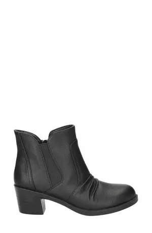 EASY WORKS BY EASY STREET Berwick Ankle Boot - Black Pebbled