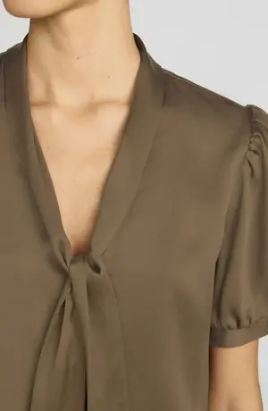 FRAME The Sonnet Silk Top