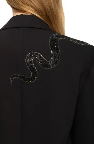 Zadig&Voltaire Vanille Strss Snake Blazer