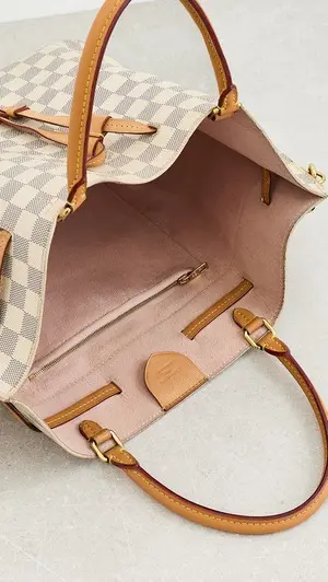 Shopbop Louis Vuitton Girolata Damier Azur Handbag Mm